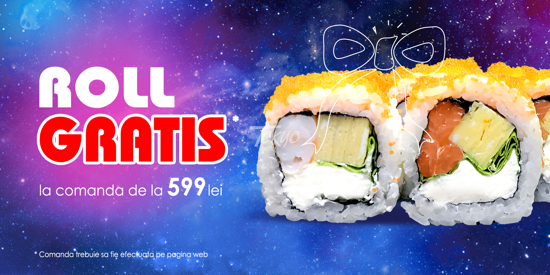 Meniu ~ Sushi cu livrare in Chisinau ~ 100% Somon, 100% Delicios